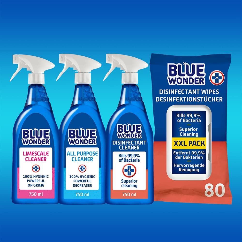 Blue Wonder Disinfectant Spray 750ml - Kills 99.9% Bacteria, Multi ...