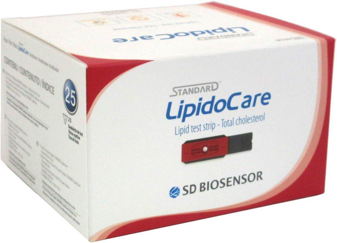 LipidoCare Meter + Total Cholesterol Strips + Lipid Profile Strips ...