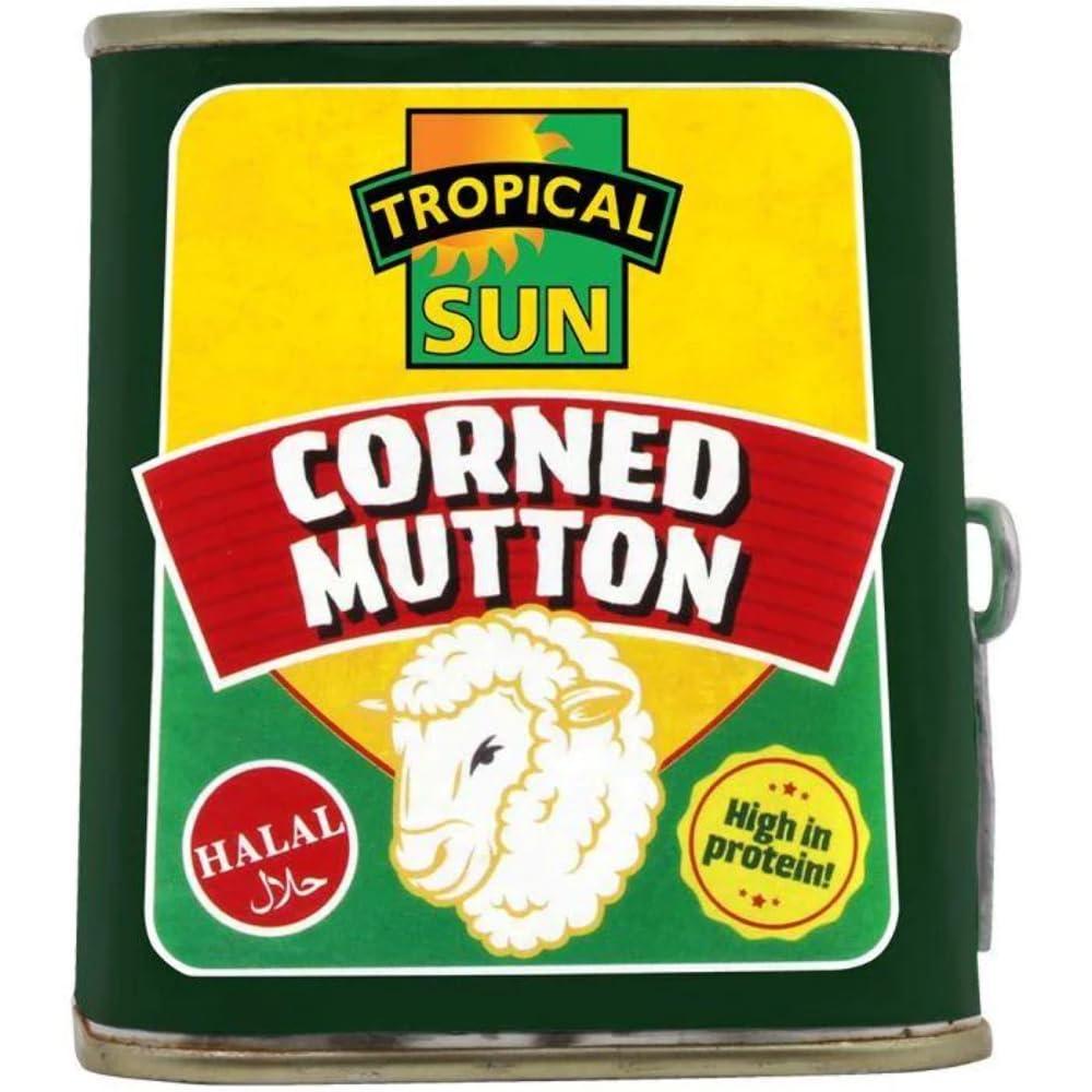 MASTropical Sun Corned Mutton Halal 340g Box of 12-Fd | Buy Now with ...