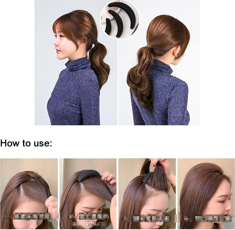 Bump It Up Volume Hair Base Set - 5-Piece Sponge Styling Insert & Braid ...