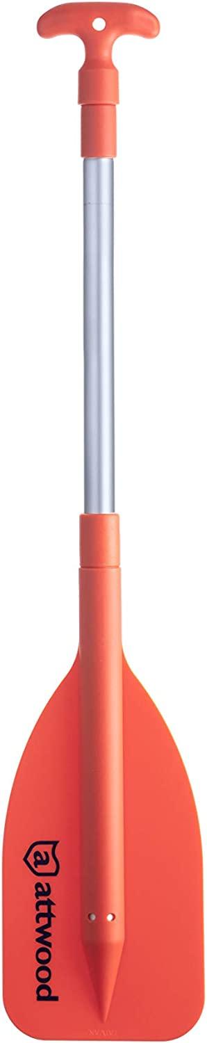 Attwood Emergency Orange Telescoping Paddle - 20-42 Inch | Lightweight ...