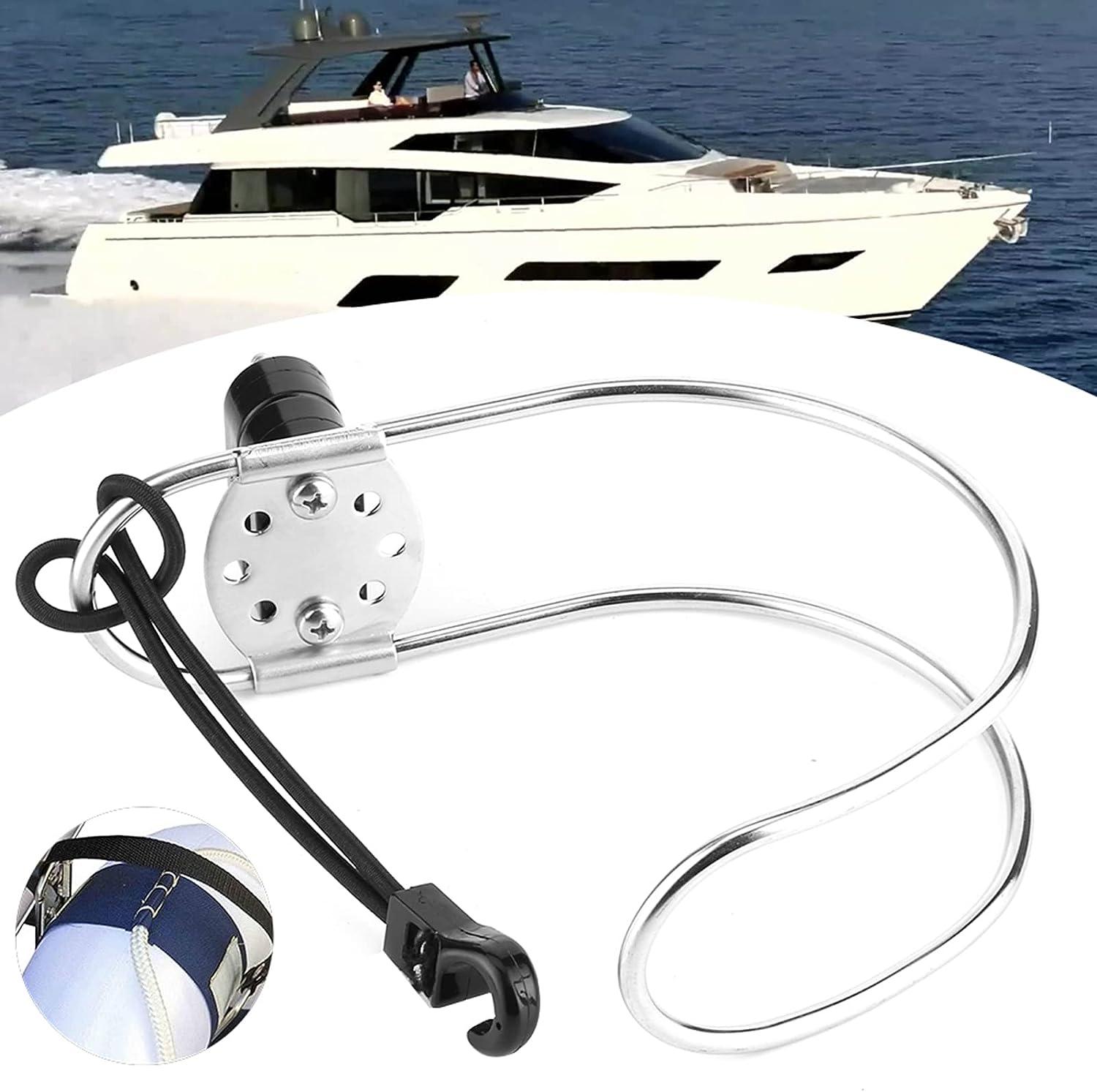GOTOTOP Stainless Steel Horseshoe Lifebuoy Holder - Marine Yacht Boat ...