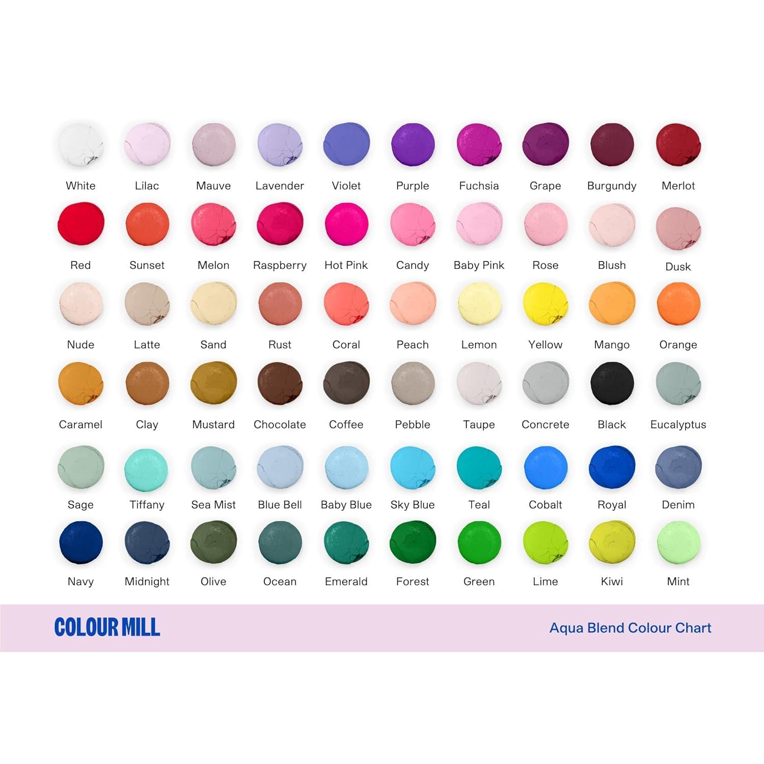 Colour Mill Aqua Blend Purple - Intense Water-Based Food Colouring ...