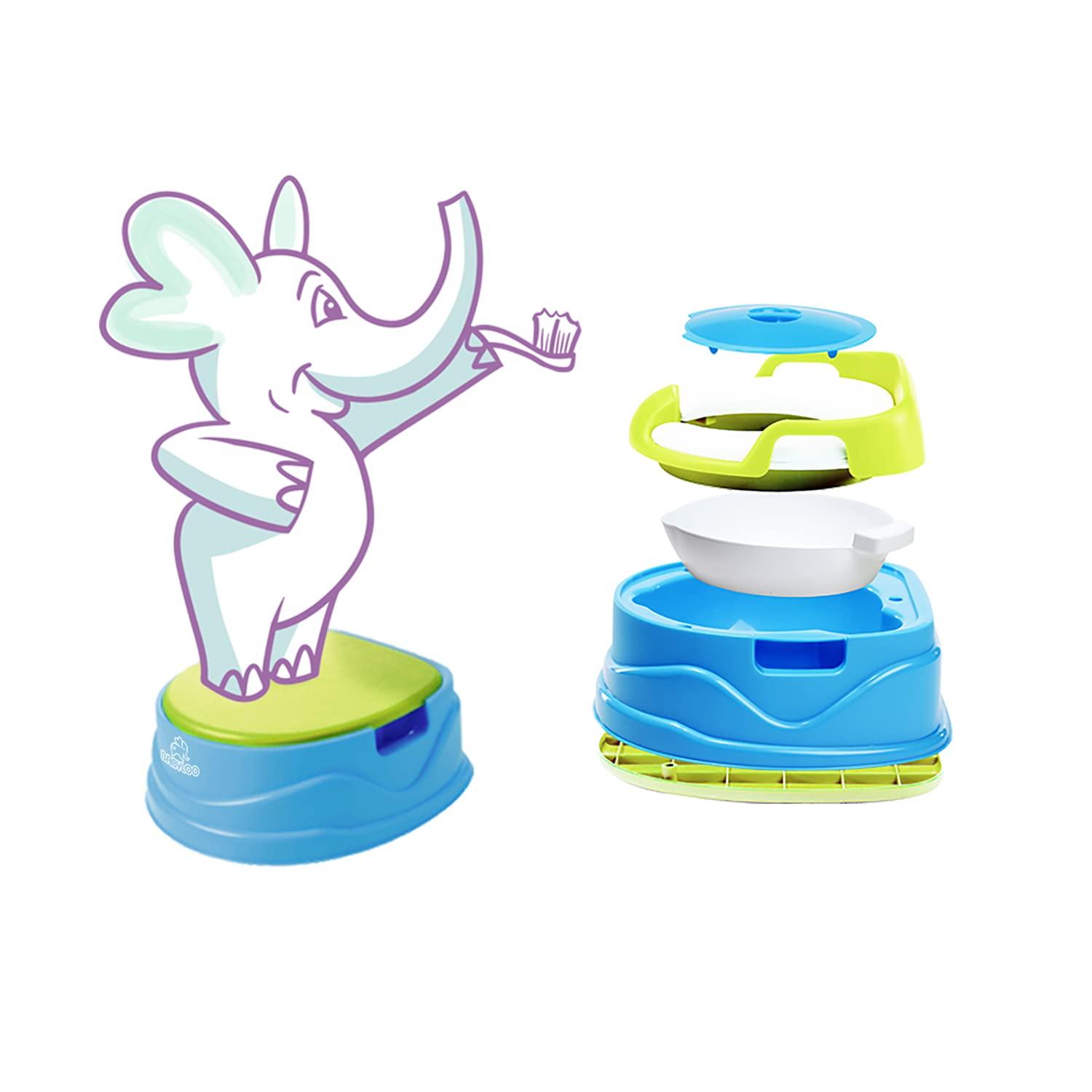Babyloo Bambino Potty 3-in-1 Children's Toilet Training Seat - Blue, 6 ...
