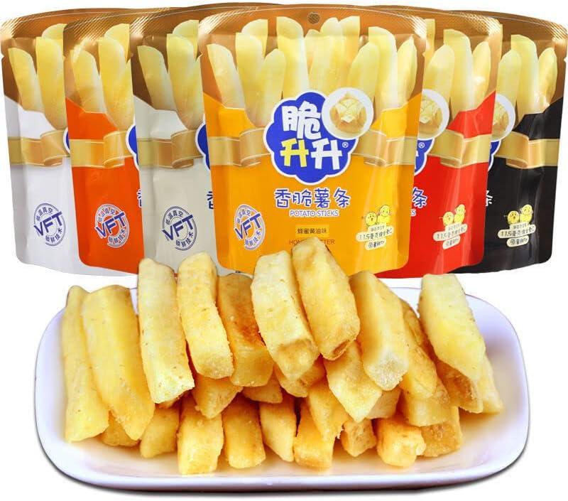 Crispy French Fries Potato Chip Snack Pack Protein Potato Fries Variety ...