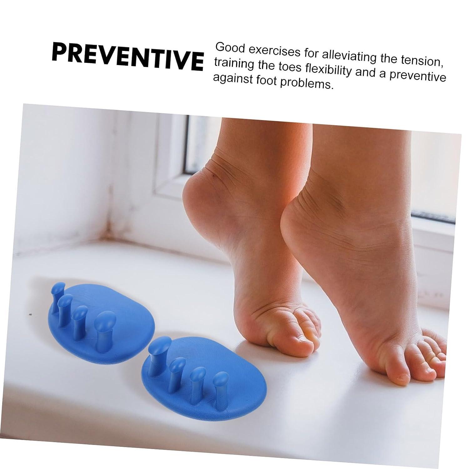 KALLORY Flex Tools Arch Trainer Thumb Splint - Blue Toe Separator ...