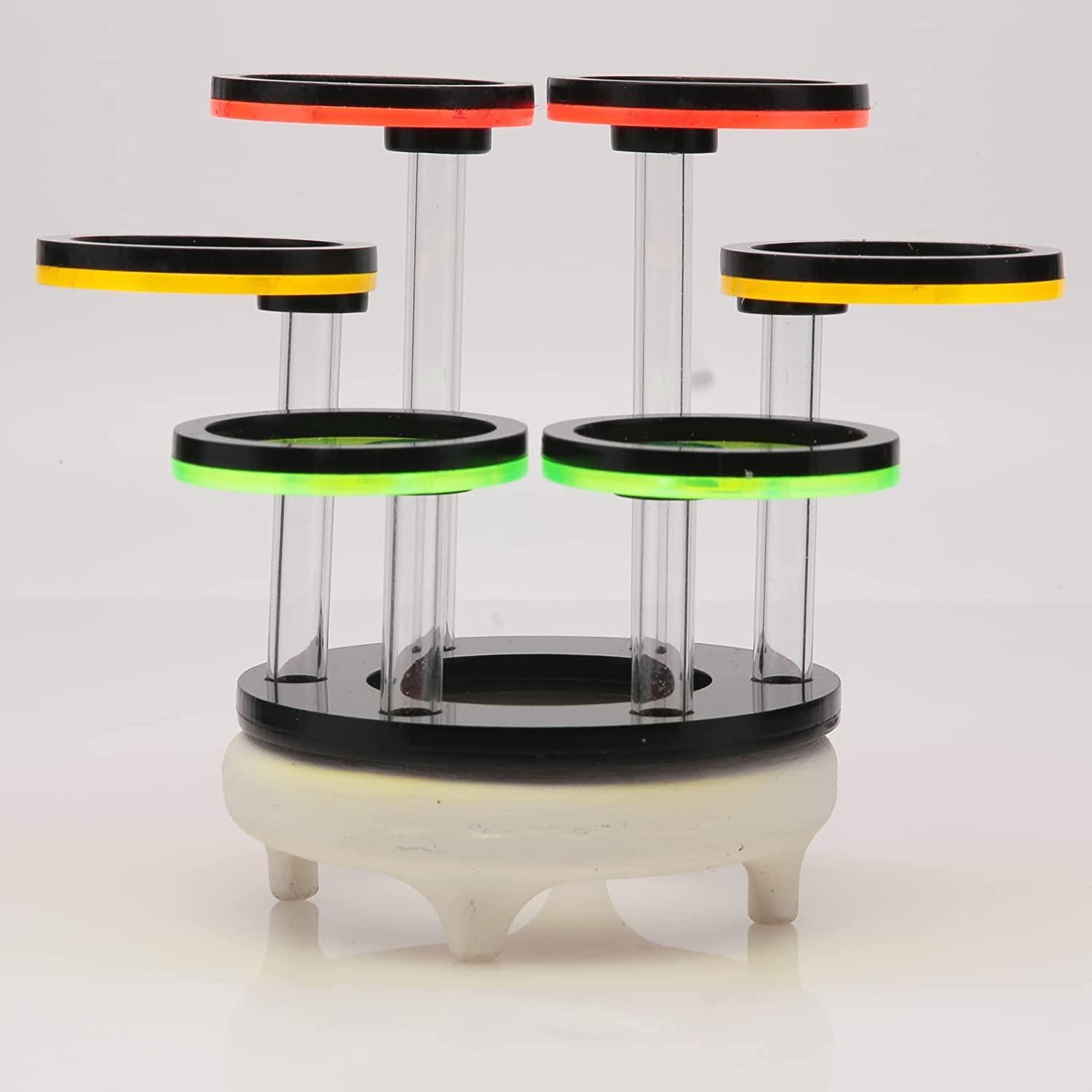 Coral Frag Rack: 6 Plug Fluorescent Holder for Marine Reef Aquarium ...