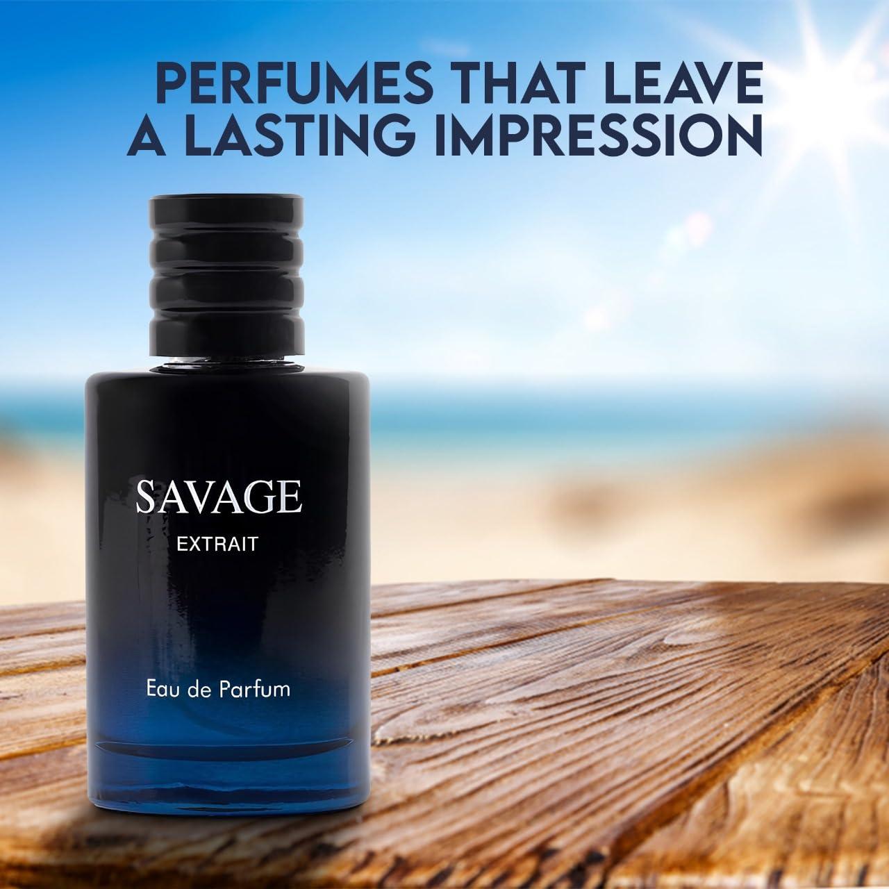Savage Extrait Men Perfume Cologne for Men Natural Spray Masculine ...