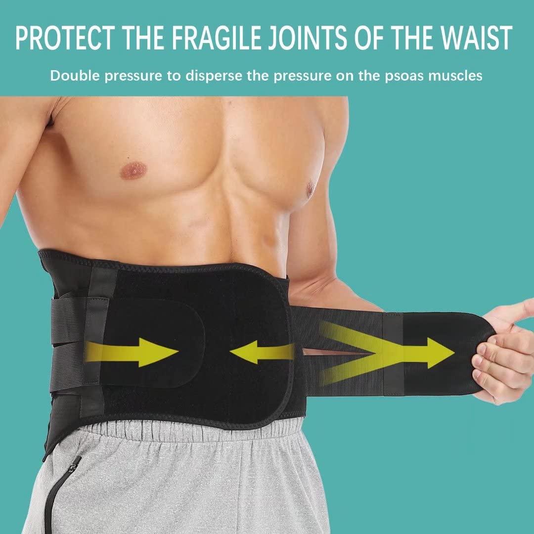 CROPAL Back Brace for Lower Back Pain Relief - Lumbar Support Belt for ...