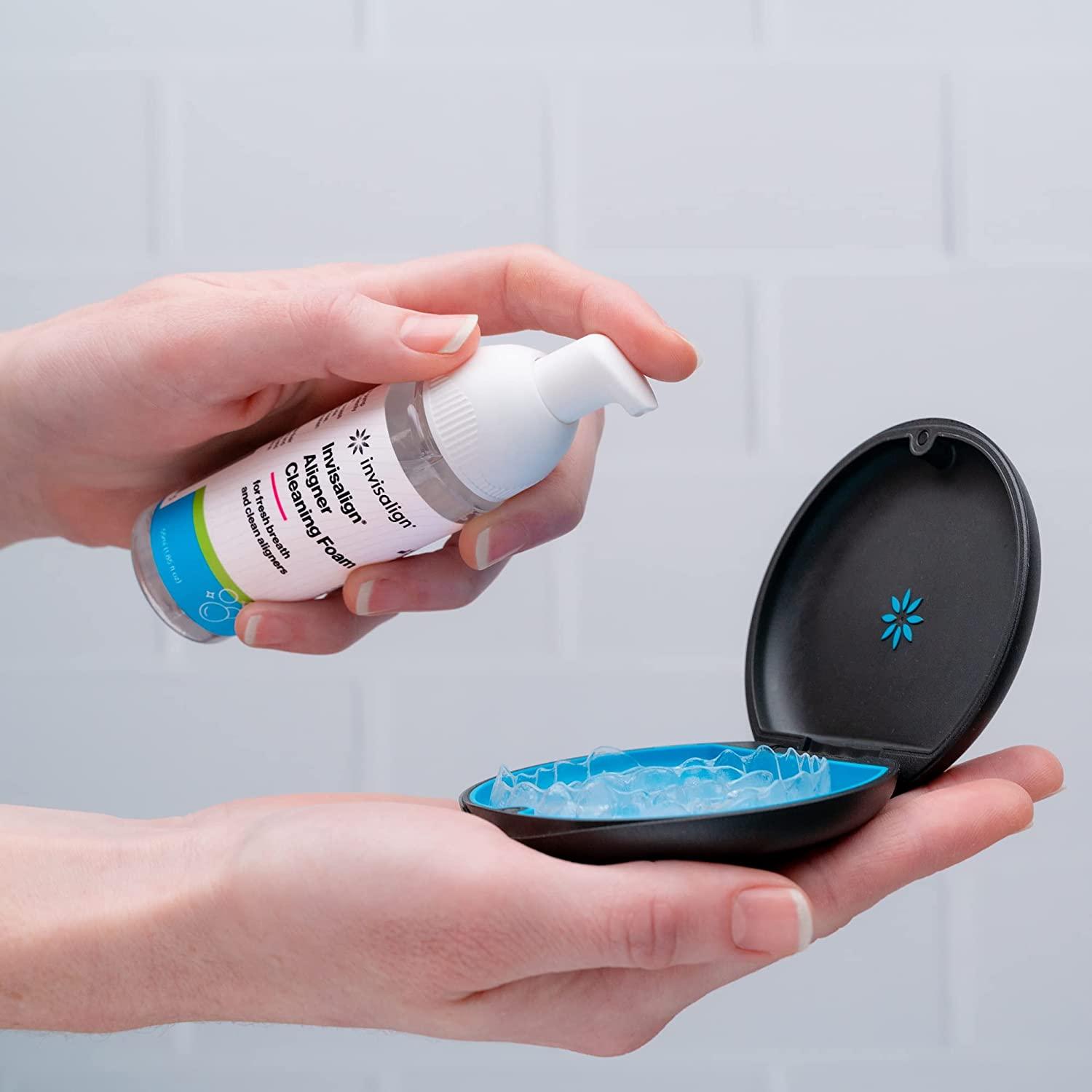 Invisalign Aligner Cleaning Foam 55ml - Gentle Cleaner for Aligners ...