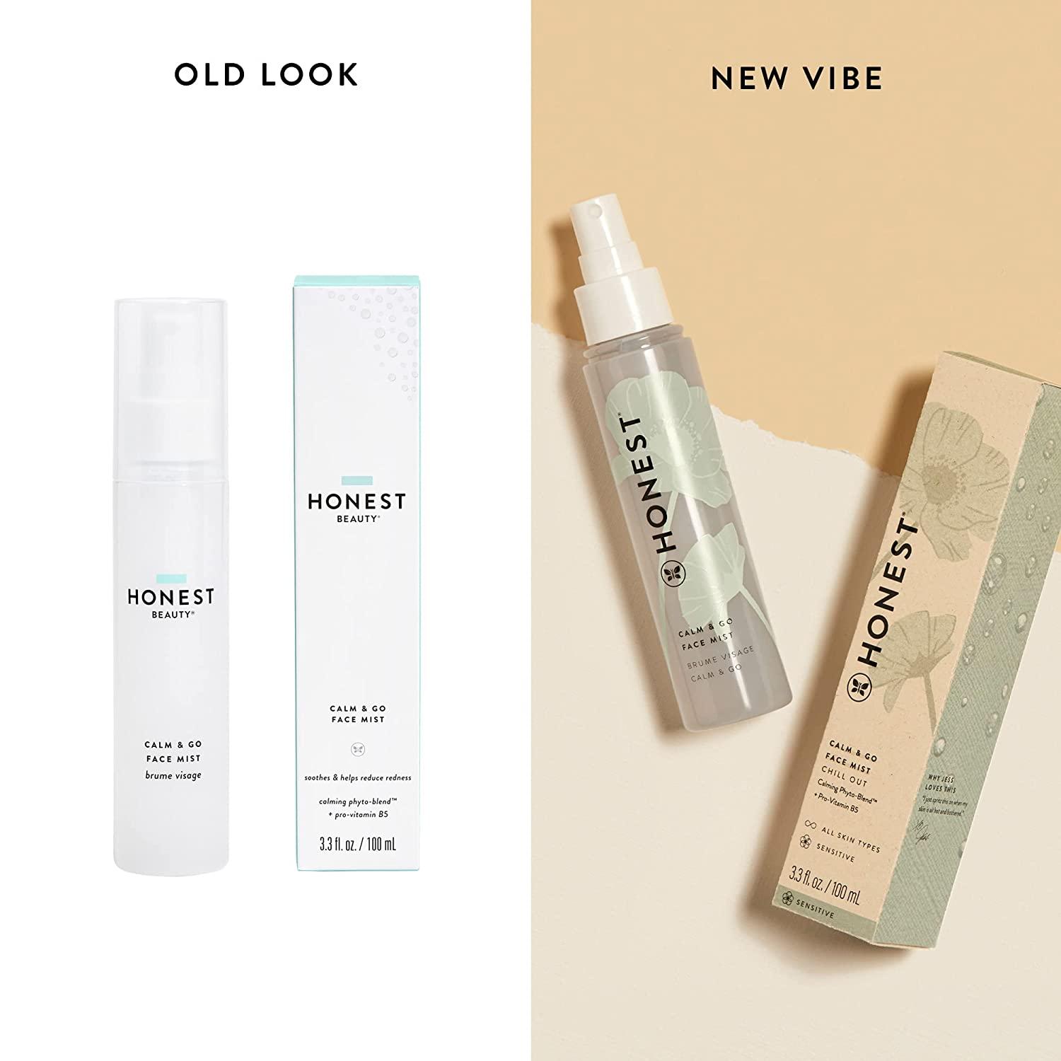 Honest Beauty Calm & Go Face Mist - Vegan Formula for Irritated Skin ...