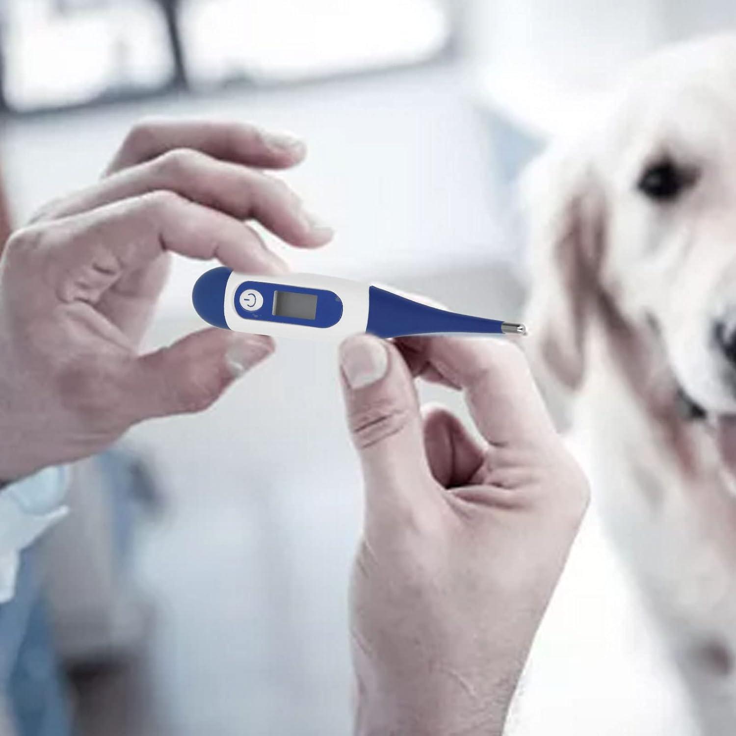 PenRux Digital Pet Thermometer LCD Veterinary Thermometer Dog ...