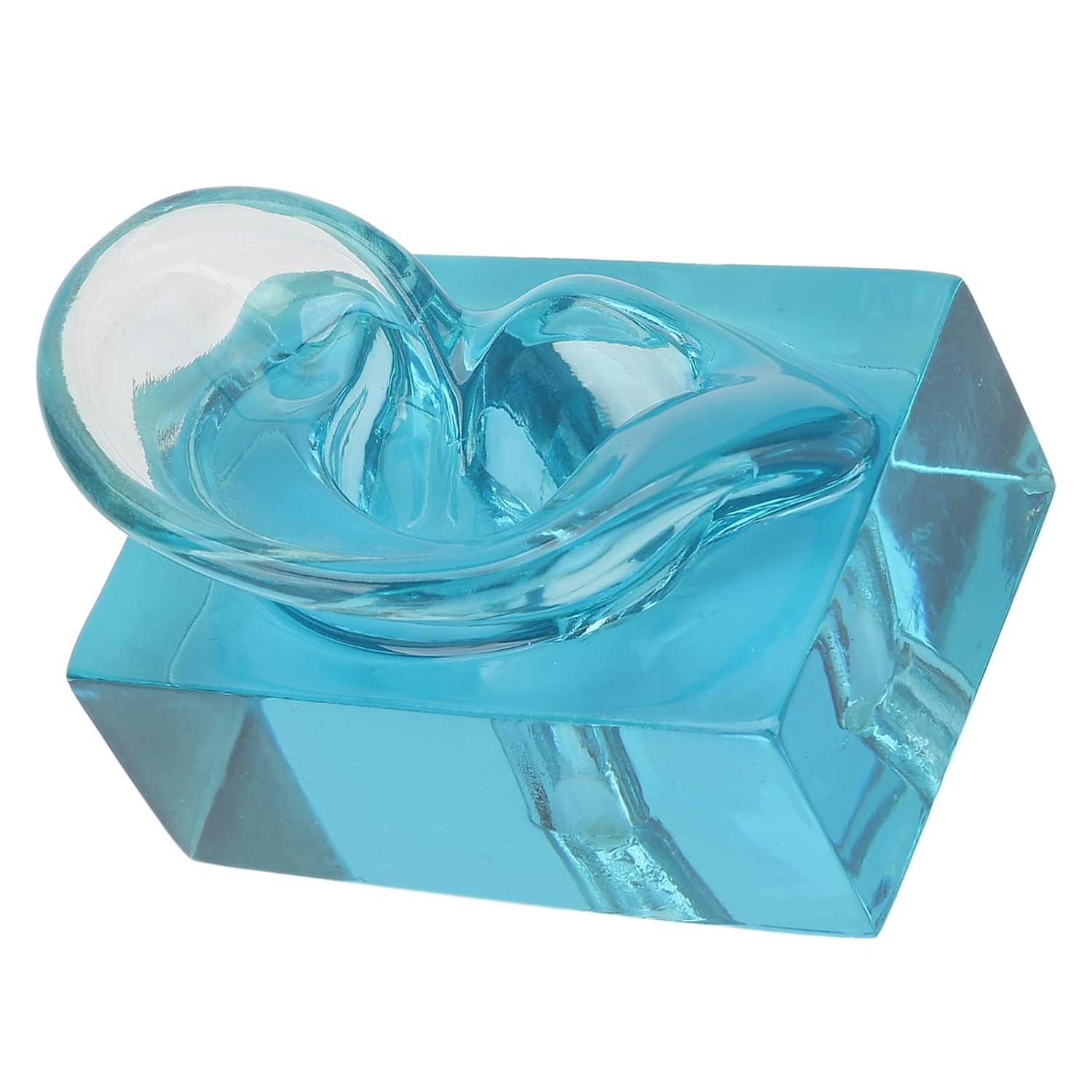 Waterproof Fake Right Ear Model for Earwax Removal - Acrylic Blue ...