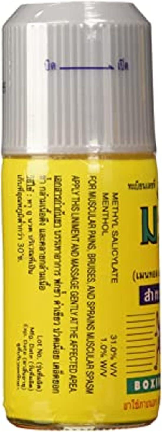 Namman Muay Thai Boxing Liniment 120ml - Fast-Acting Pain Relief Formula