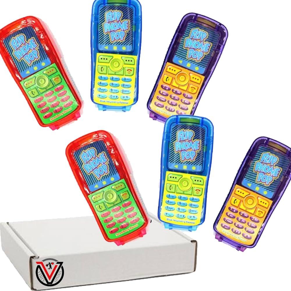 Flip Phone Pop 30g - Fruit Flavoured Lollipops (06 Pops) | Buy Now with ...
