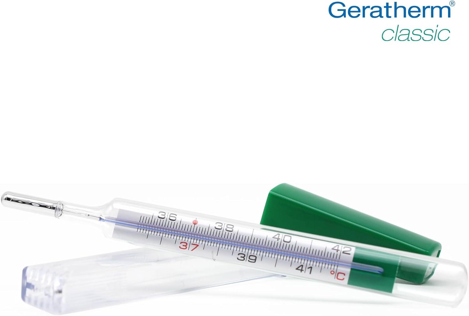 GERATHERM Classic Fever Thermometer Analogue/Fever Thermometer Without ...
