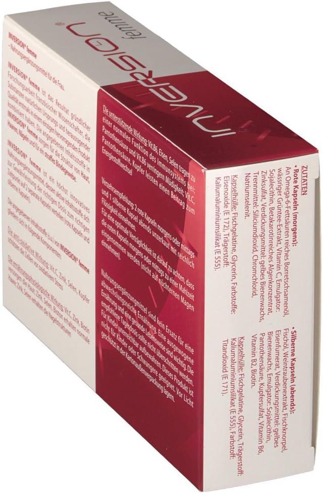 Inversion Femme Anti Aging Total Beauty Supplement - 90 Capsules for ...