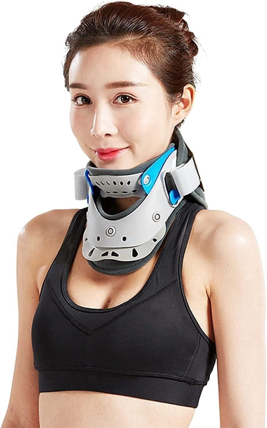 Safwel Neck Brace Collar for Adults | Ergonomic Cervical Support & Pain ...