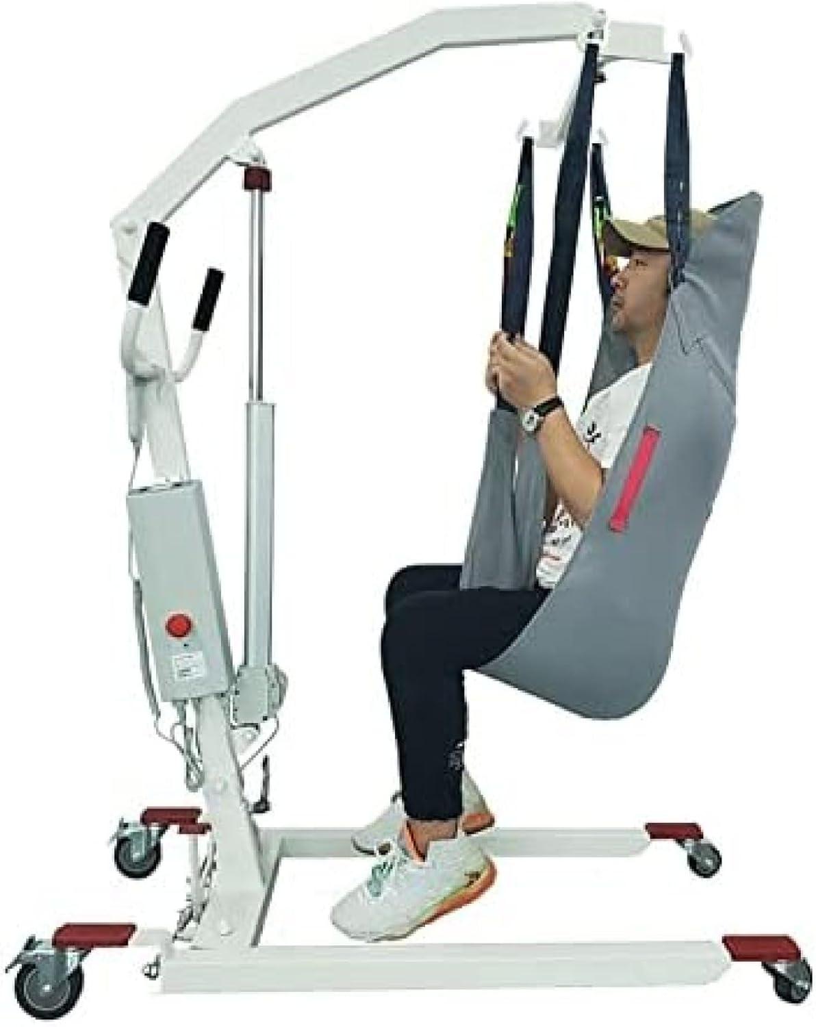Patient Hoist Lift Sling Full Body Commode Sling Stair Transfer Belt ...