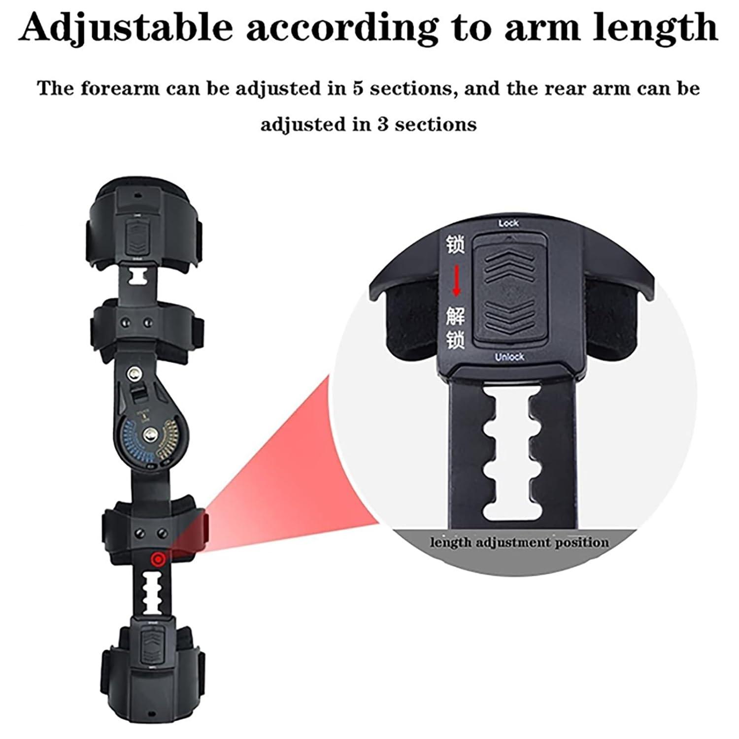 Adjustable Elbow Stabilizer Splint - Postoperative Brace for Joint Pain ...