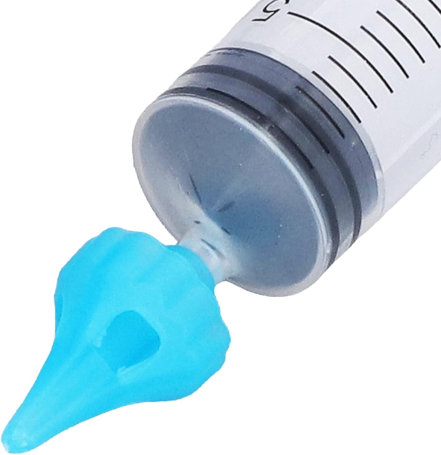 Soft Tip Ear Wax Syringe for Ear Irrigation - Flared Head for Adults ...