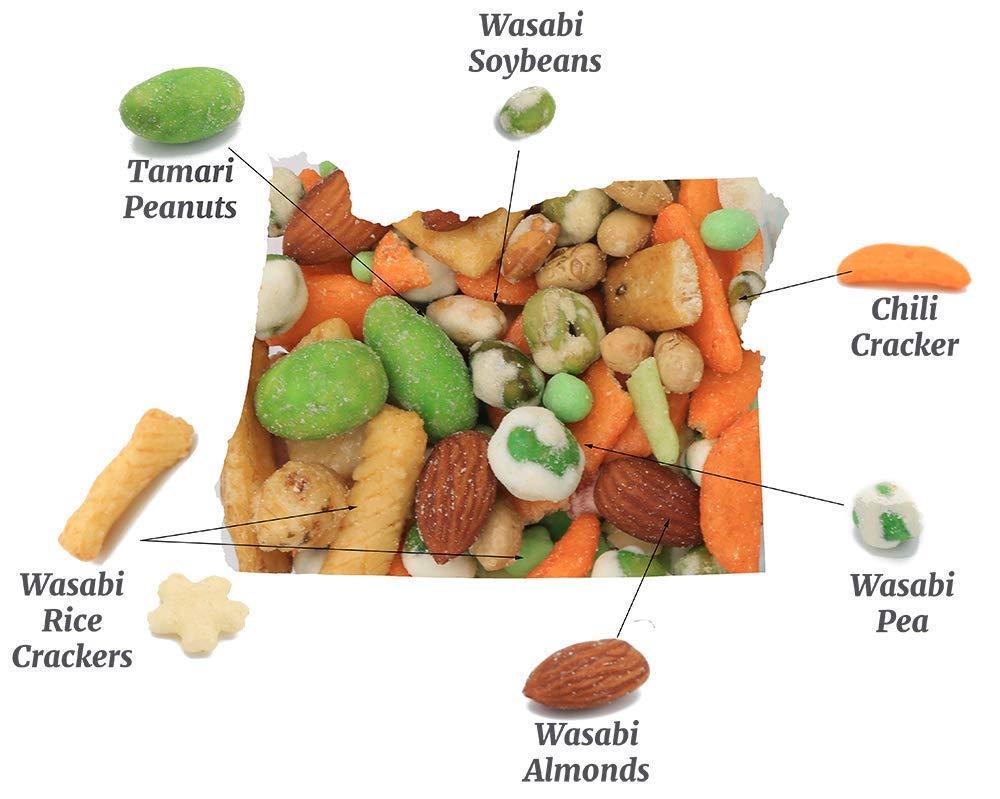 Oregon Farm Fresh Snacks Wasabi Pea Mix and Crackers - Locally Sourced ...