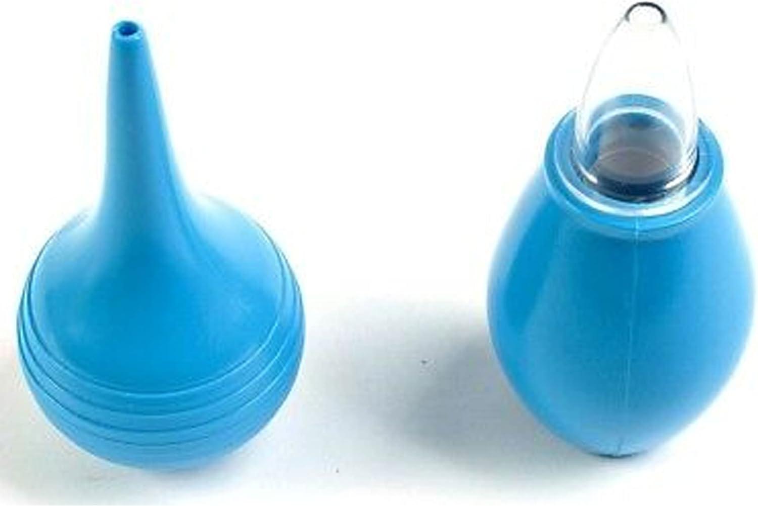 6 Pc Baby Nasal Aspirator Bulb Combo - Sterile Ear Syringe for Wax ...