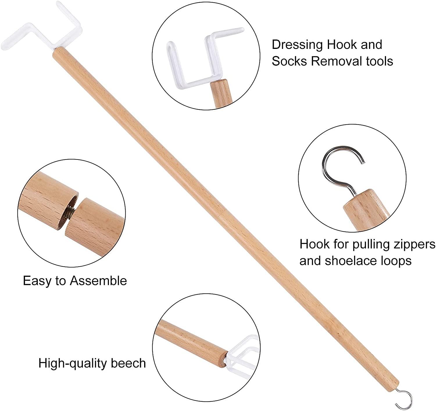 Dressing Stick Sock Remover Tool - Independent Living Aid for Shoes ...