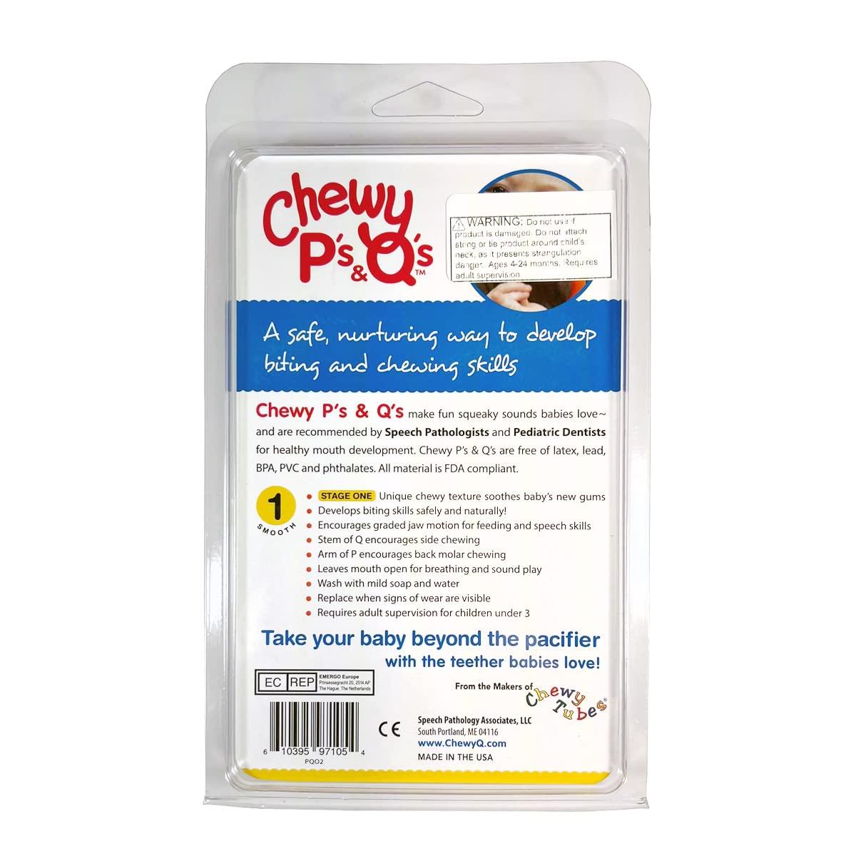 Chewy Tubes P and Q: Oral Sensory Tool for Chewing Needs | Buy Now with ...