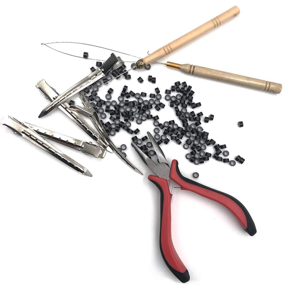 Hair Extension Kit - Sonku-Zong Pulling Hook & Bead Device Tool Kit ...