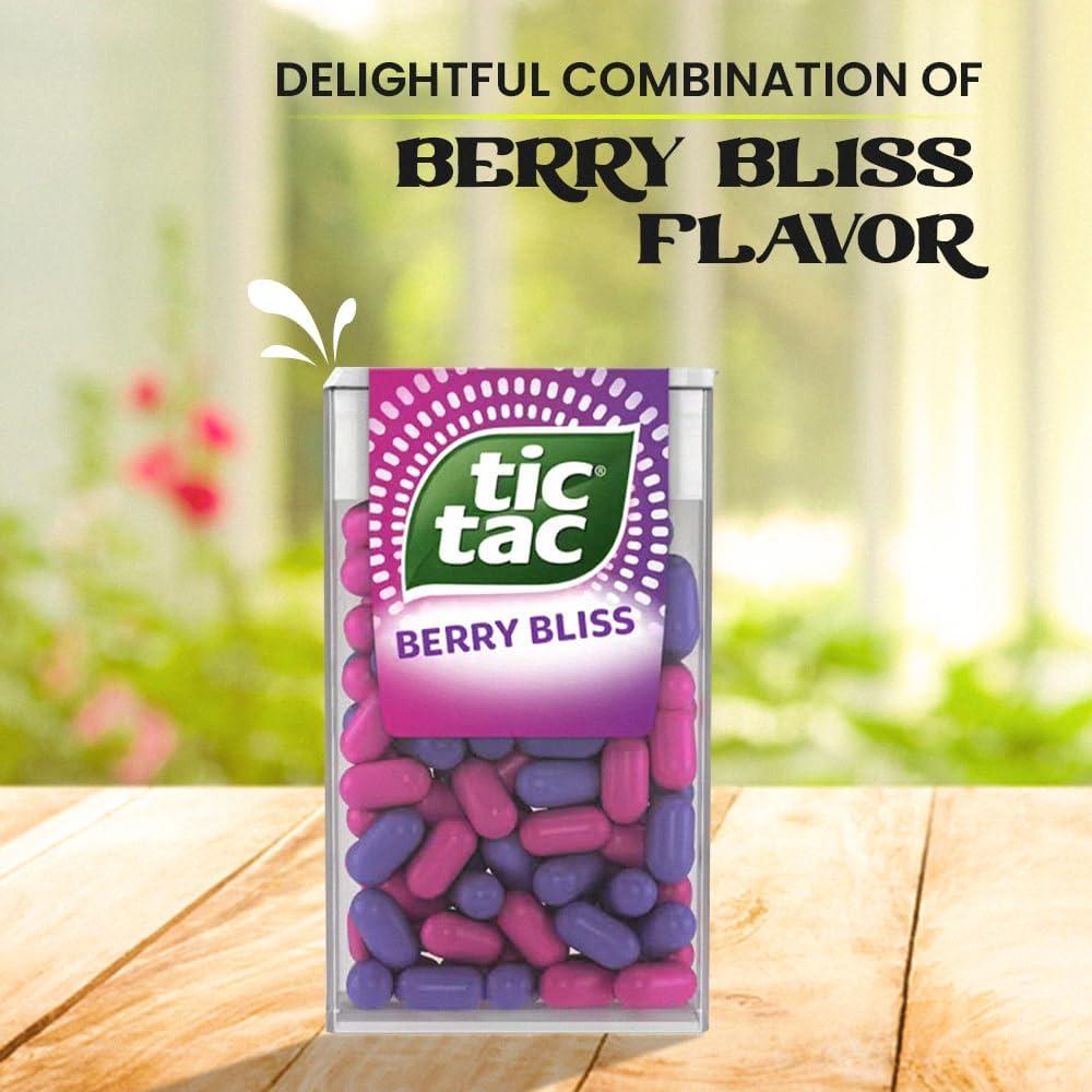 Berry Bliss Tic Tac Mint Sweets 6 Count - VR Angel Refreshing Mint ...