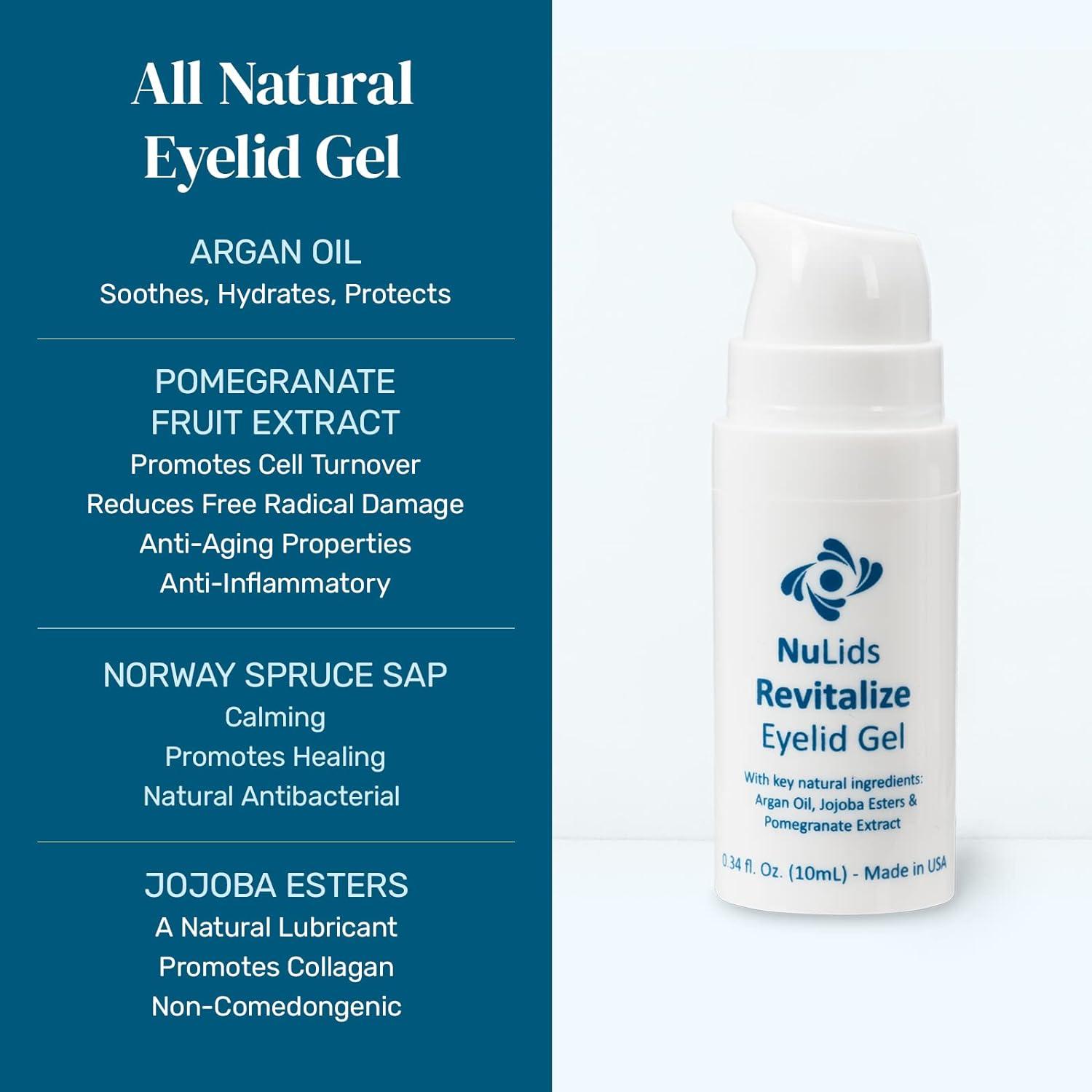 NuLids Soft Tip Lubricant - 0.34 Fl. Oz. for Dry Eye Therapy & Skin ...