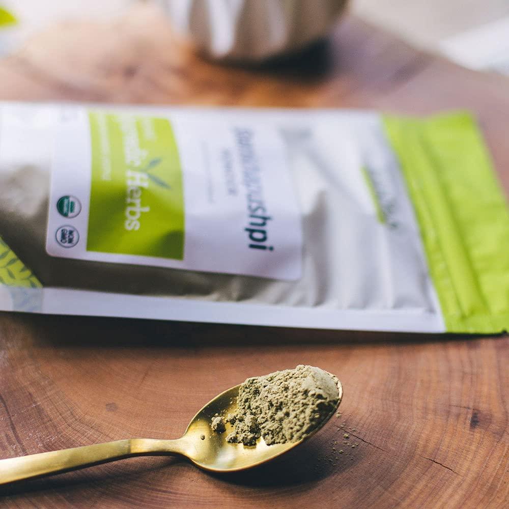 Organic Shankhapushpi Powder 1/2lb- Brain Support, Calmness | Banyan ...