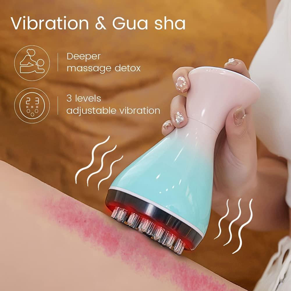 Scienlodic Electronic Micro-Current Dry Brush for Cellulite & Lymphatic ...