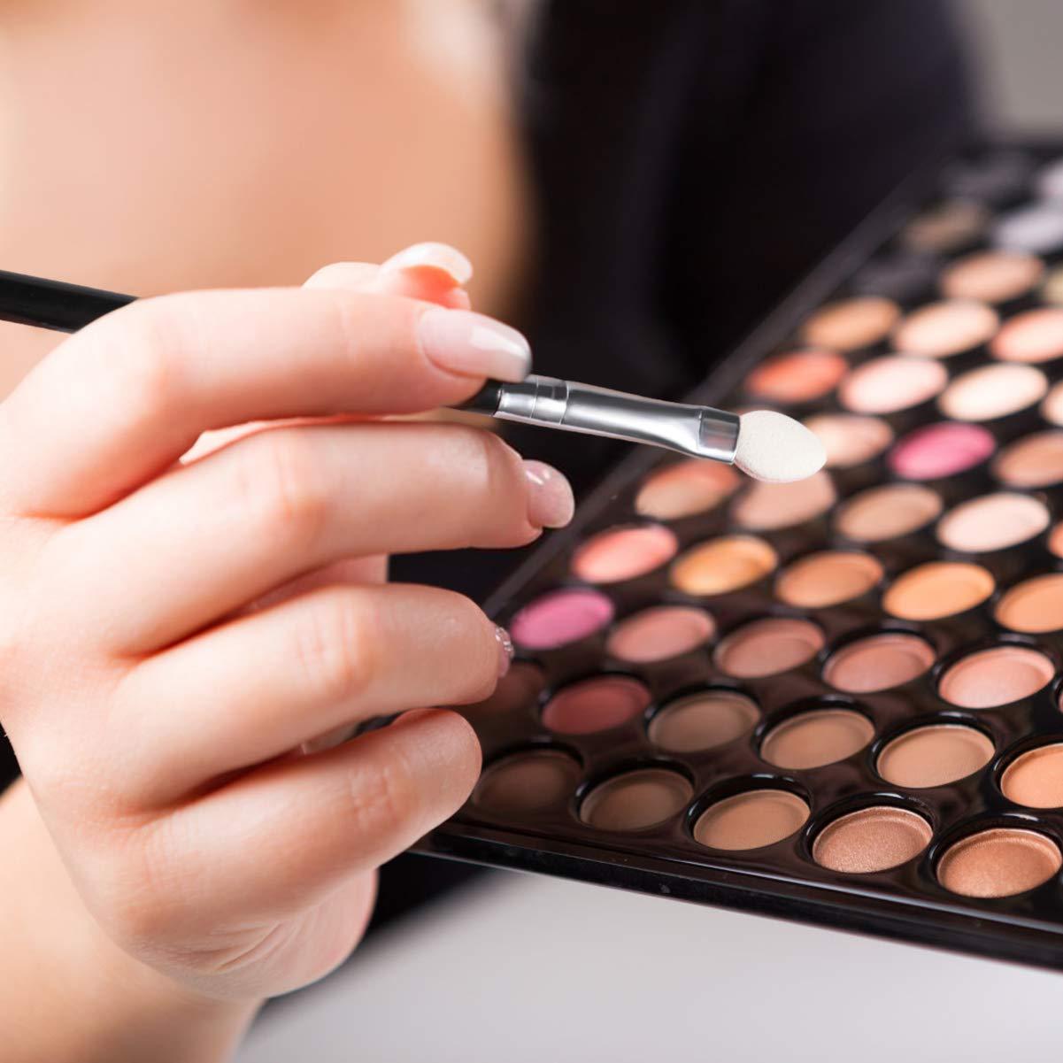 Lurrose Sponge Eyeshadow Brushes Set - Professional Dual Color Smudge ...