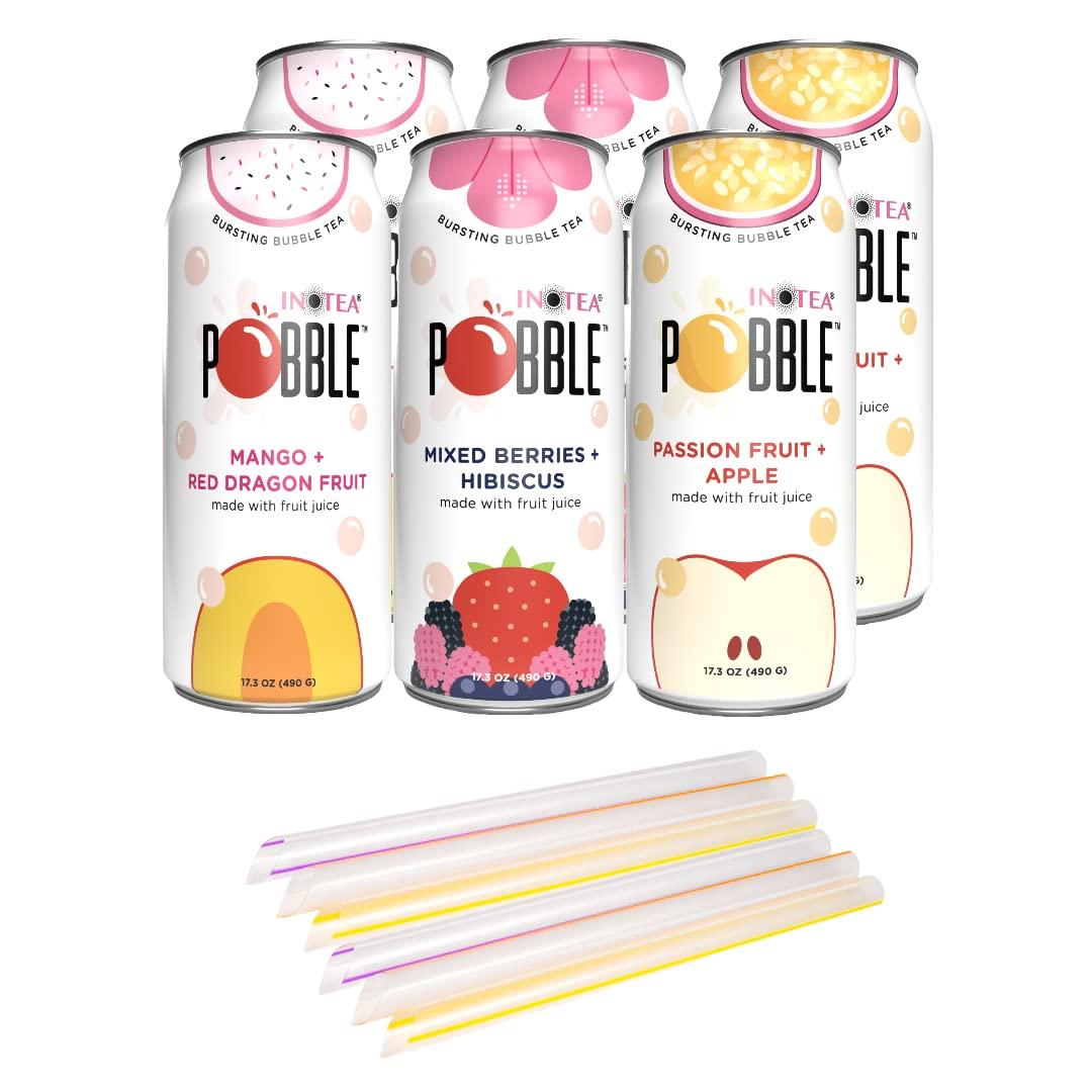 INOTEA POBBLE BURSTING BUBBLE TEA (6 Pack) with SALTATION Thank You ...