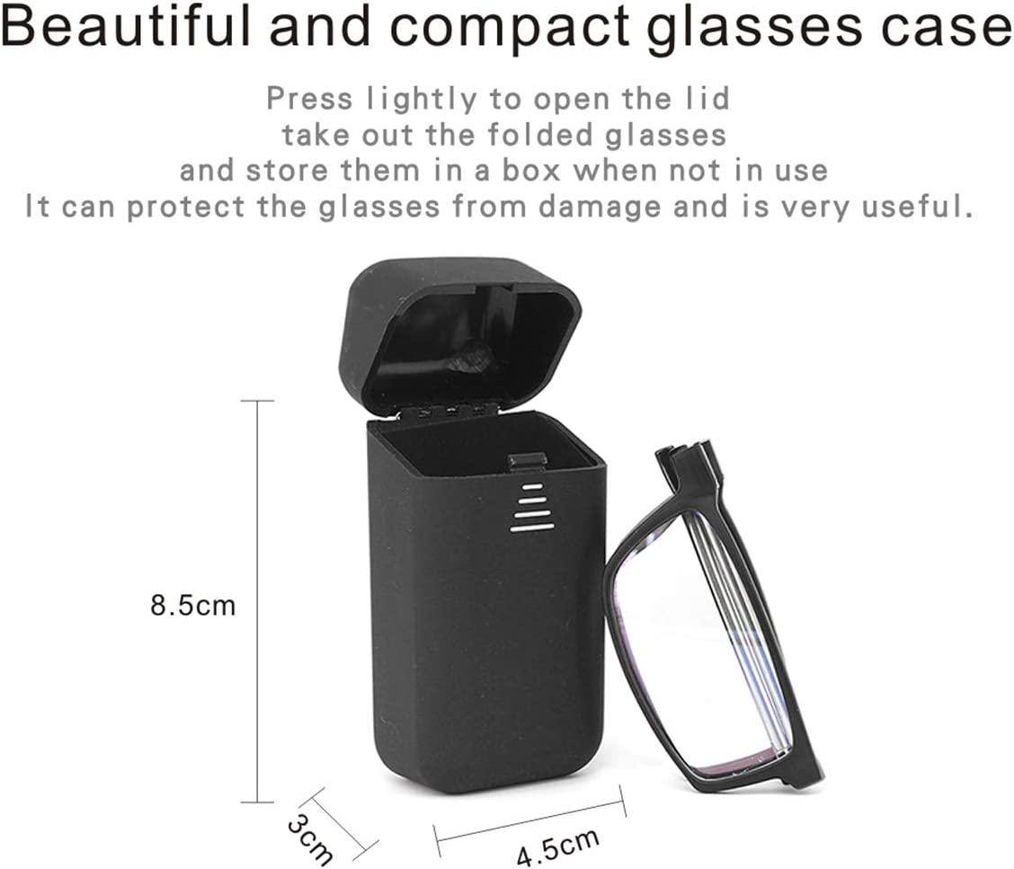 Folding Reading Glasses - Foldable Portable Readers For Men Women With ...