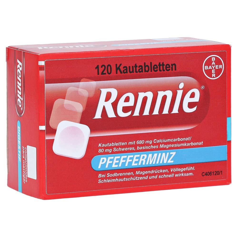 Buy Rennie Chewing Tablets 120 Pieces - Fast International Shipping ...