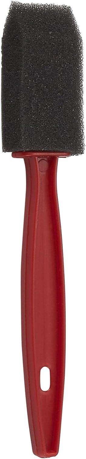 Juvale 5-Piece Foam Paint Brush Set with Plastic Handle - Ideal for Art, Wall Paintings and Trim ...