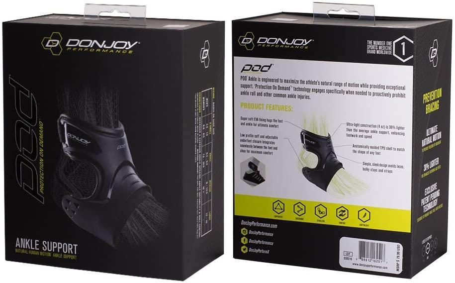 DonJoy Performance POD Ankle Brace Best Support for Stability Ankle ...