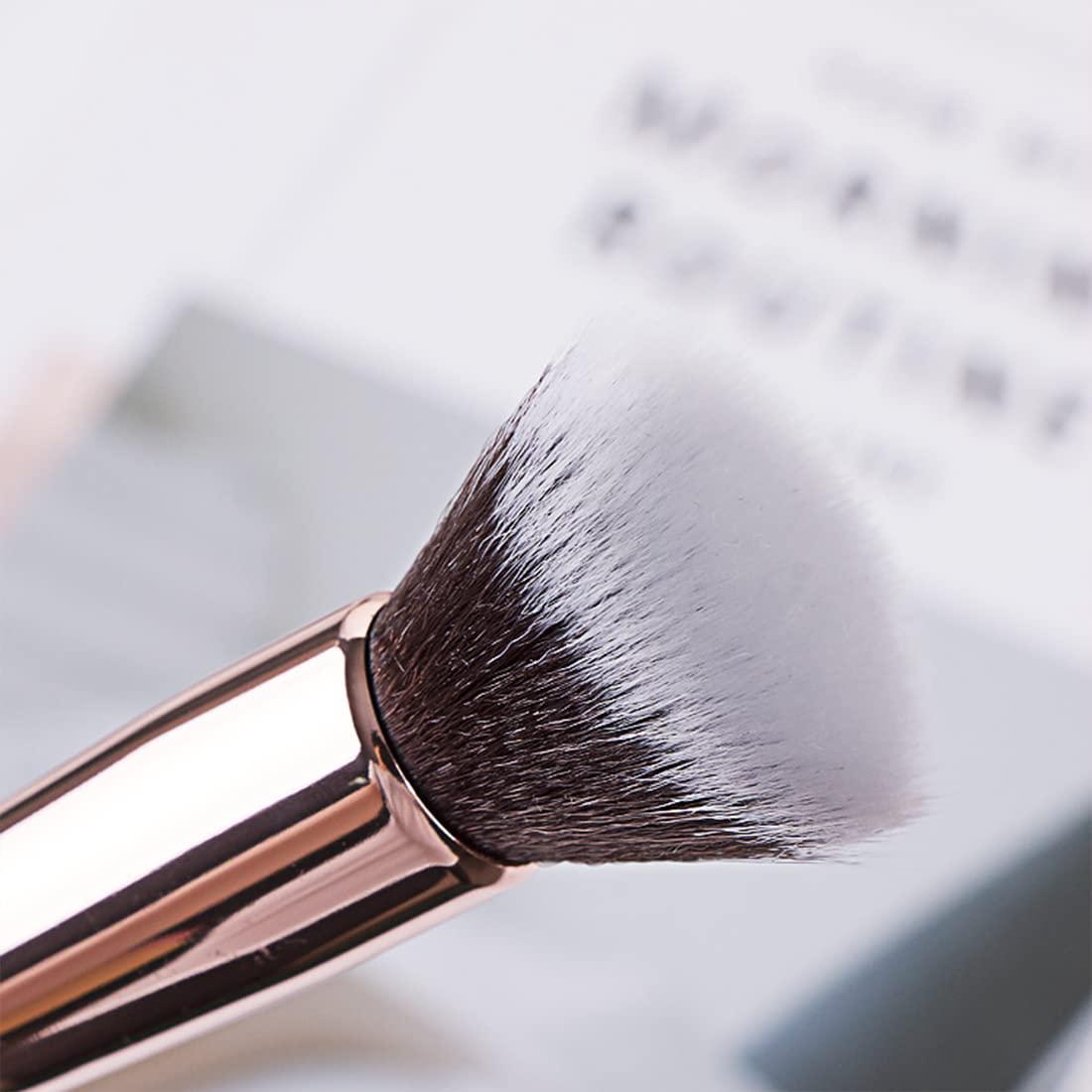 LuLiyLdJ 2 Pack Foundation Brushes | Flat Buffing & Blending Makeup ...