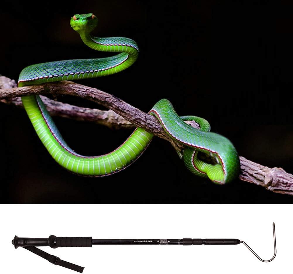 V-Cheetong 53 Inch Extensible Snake Hook Reptile Corn Snake Ball Python ...