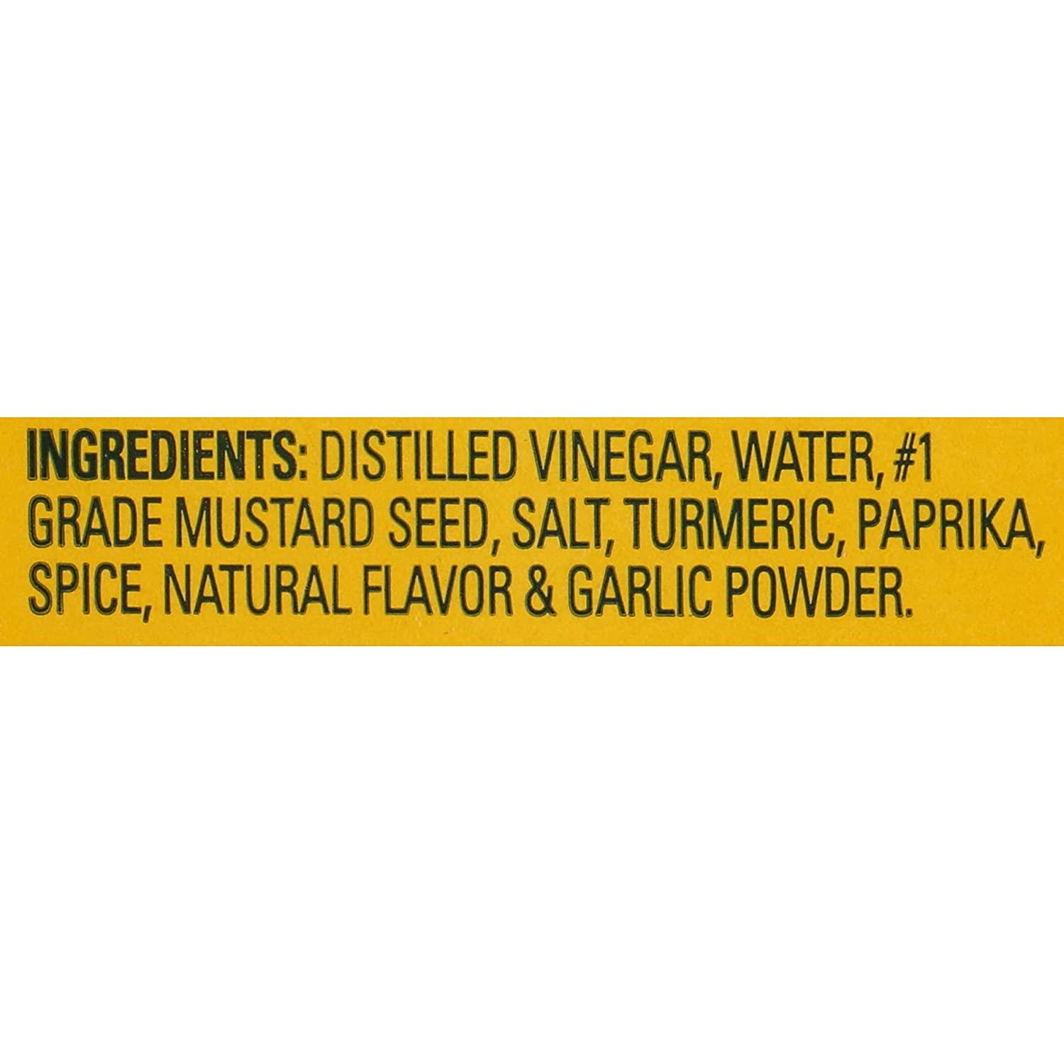 French's Classic Yellow Mustard 105 oz - Tangy & Creamy Bulk Container ...