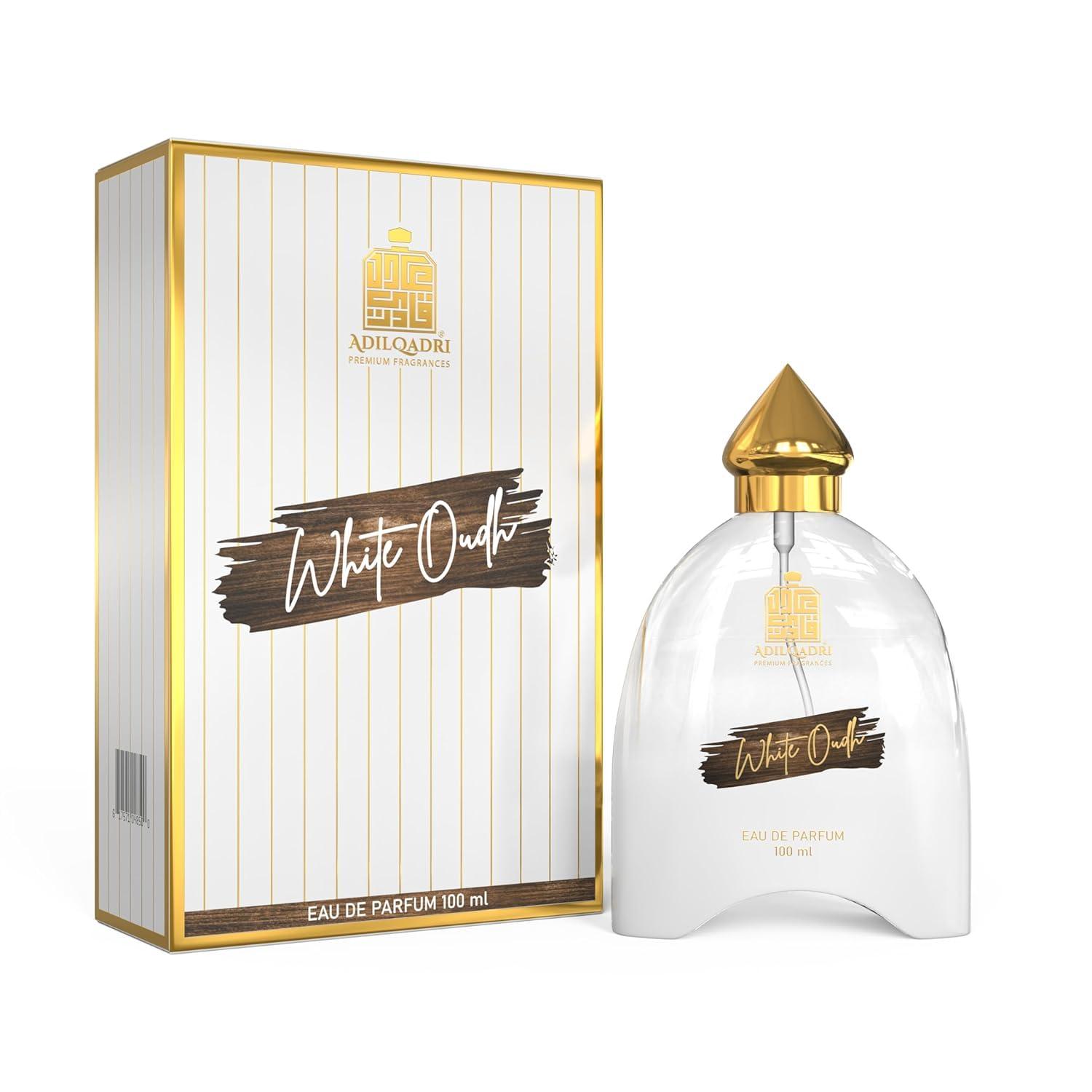 The-Adil'qadri White Oudh Perfume Masculine Woody Oudh Fragrance 3.38 ...