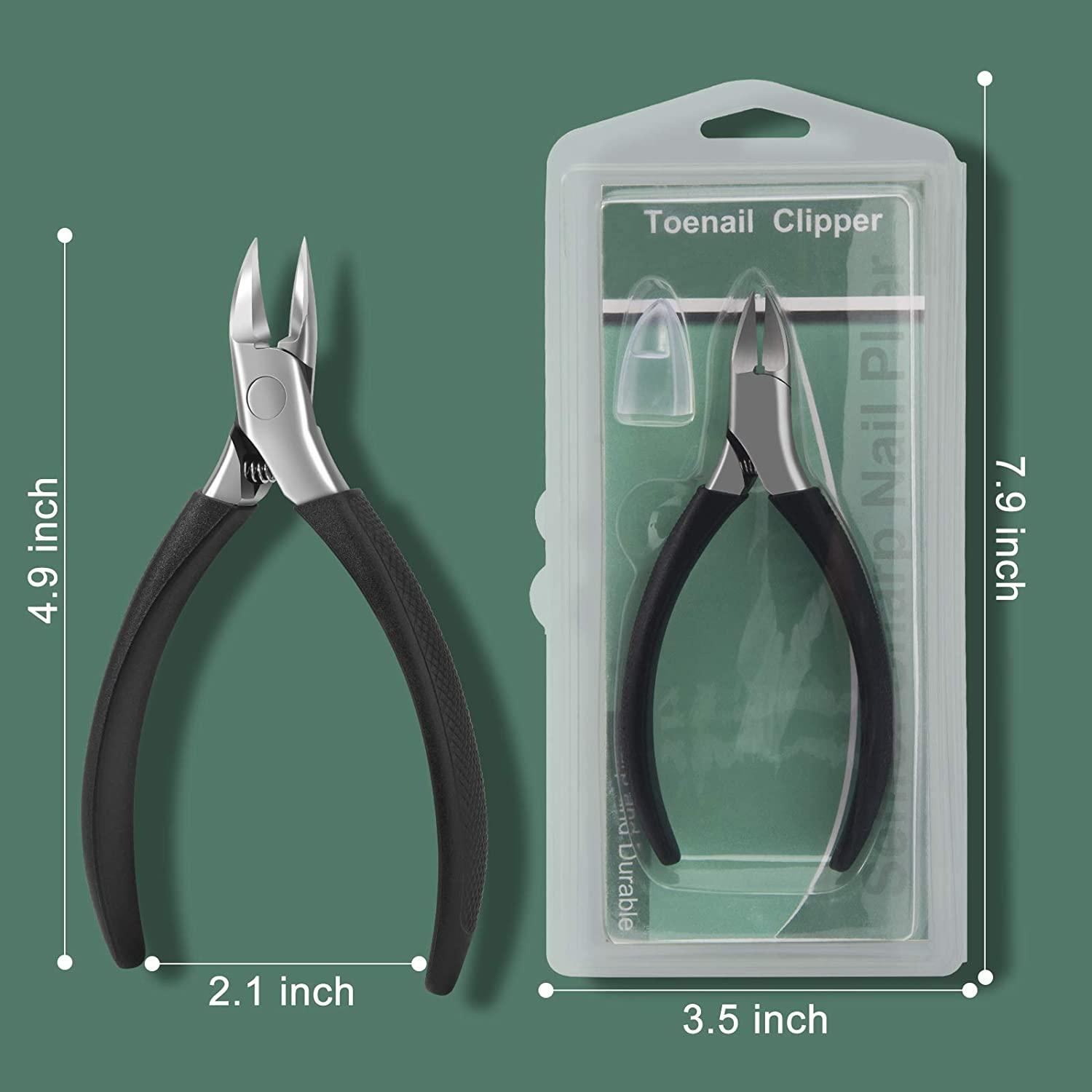 CGBE Professional Podiatrist Toenail Clippers for Thick & Ingrown Nails ...