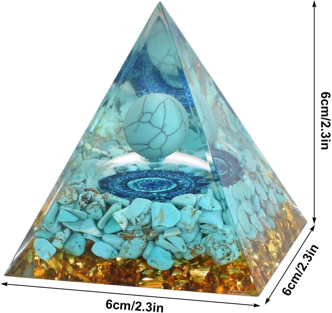 Crystal Pyramid Healing Stones | Moonstone Energy Tower for Reiki ...