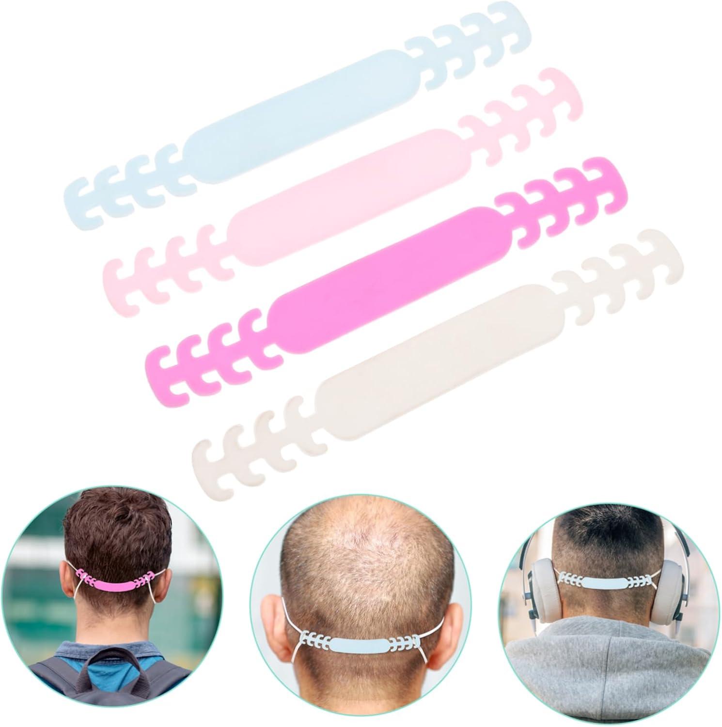 Minkissy 20 pcs Face Cover & Hearing Protection Hook Extensions ...