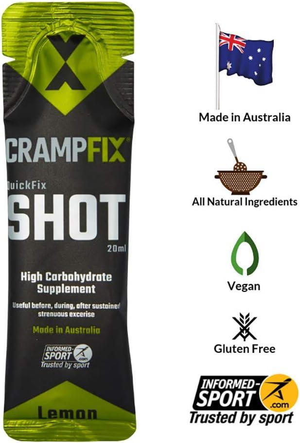 CrampFix QuickFix Shot Sachets - Fast Muscle Cramp Relief (9 x 20ml ...