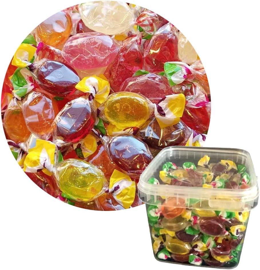 VIMIX Fruit Drops Individually wrapped Hard boiled fruit flavoured ...