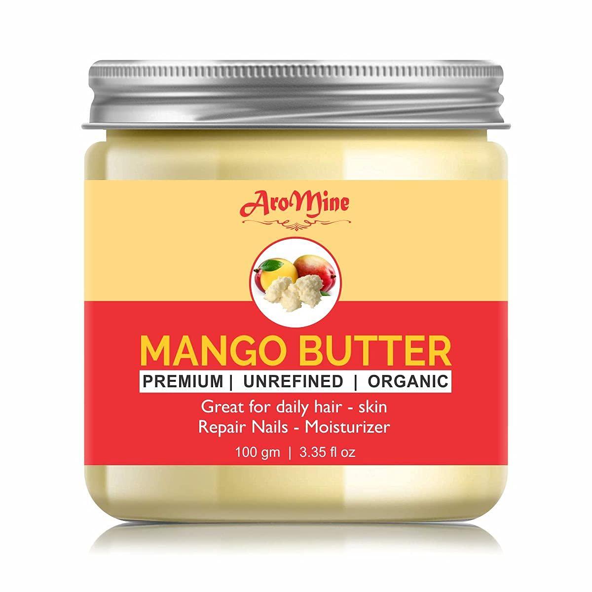 Glamorous Hub Aromine Natural Mango Butter - Raw & Unaffected African ...